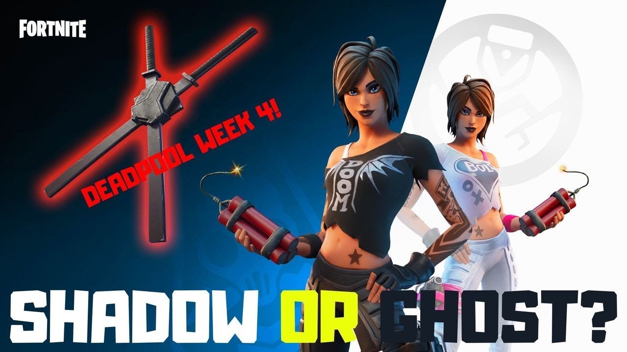 Fortnite - TNTina: Ghost vagy Shadow? Deadpool Week 4 ! - YouTube