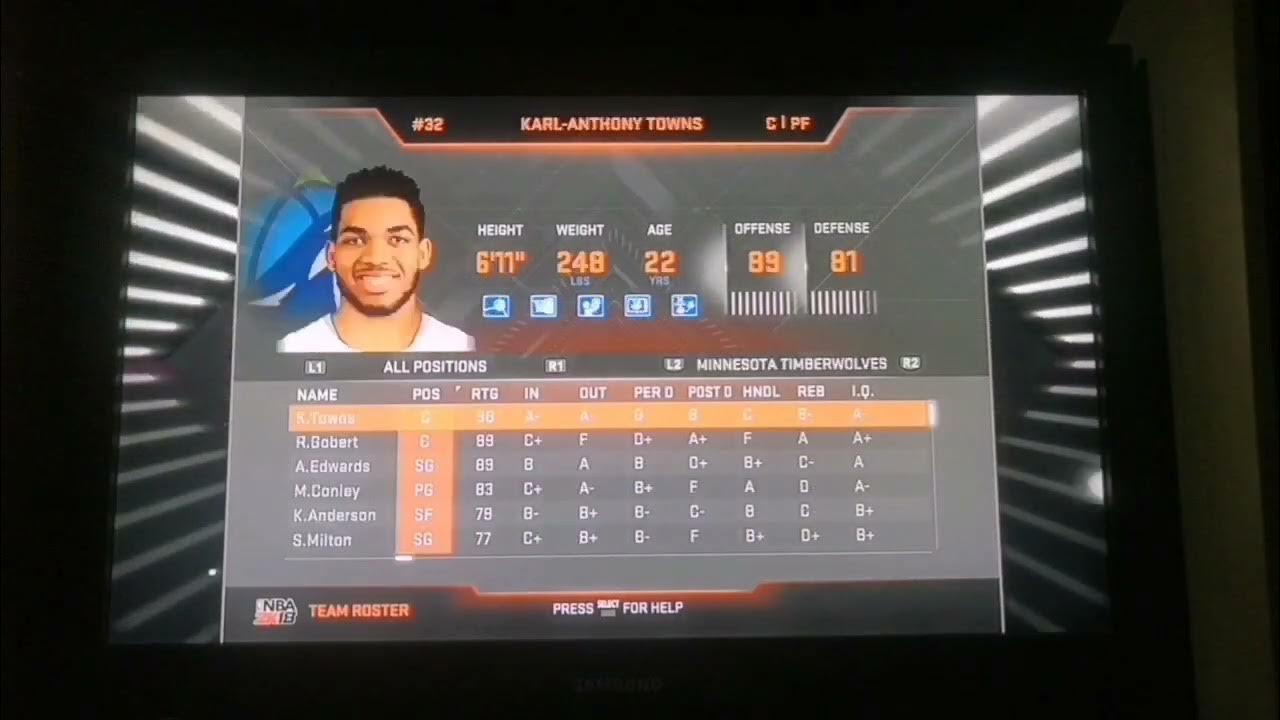 NBA 2K18 PS3 Roster Update (SaveData) - YouTube