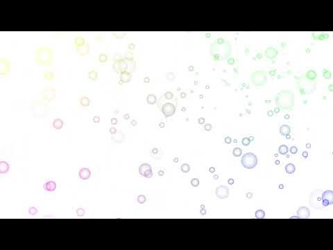 Four-color Soap Bubble Animation - YouTube