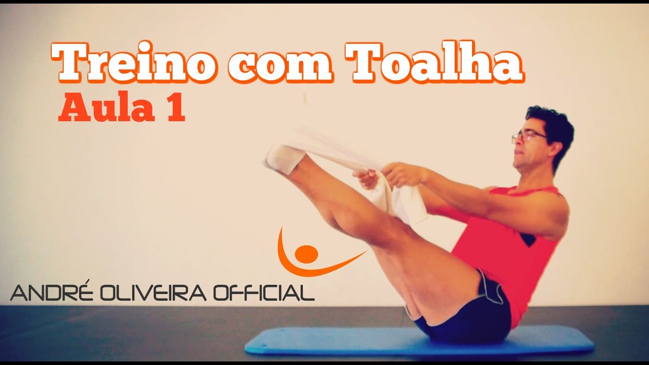 Alongamento da Perna Treino com Toalha - www.exerciciosaerobicos.net ...