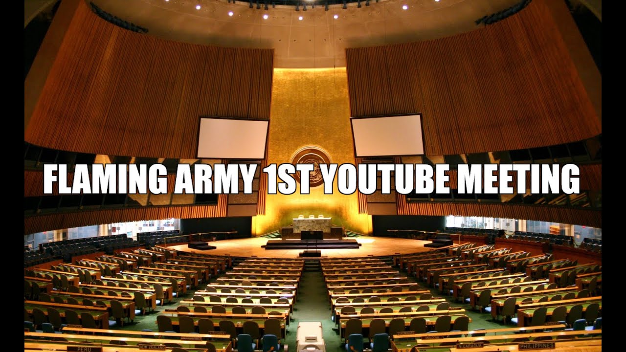FLAMING ARMY 1ST MEETING ON YOUTUBE - YouTube