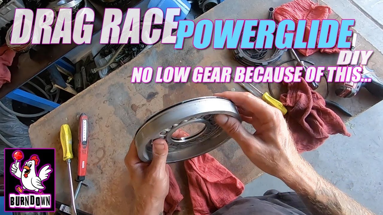 Drag Race Powerglide Lost Low Gear - YouTube