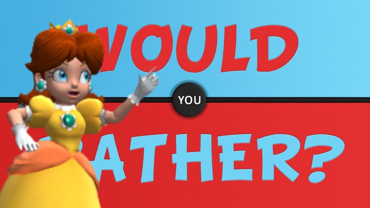 Daisy play's Would you Rather? - YouTube