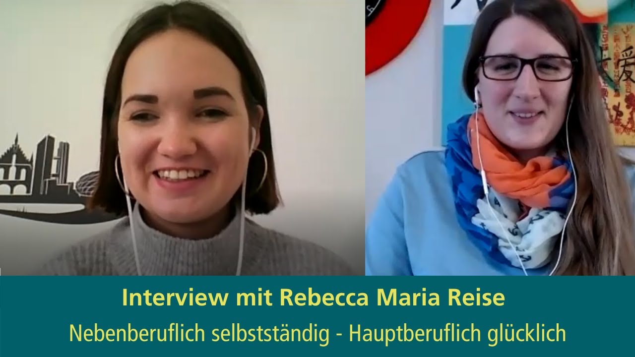 Interview mit Rebecca Maria Reise - Nebenberuflich selbstständig ...