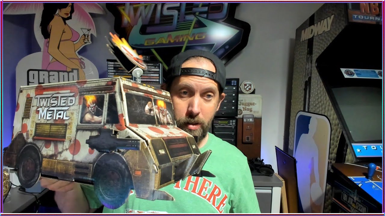 Twisted Metal Sweet Tooth Ice Cream Truck Extremely Rare Display! - YouTube