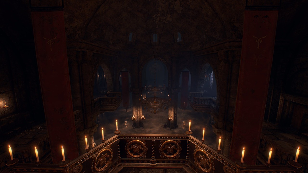 Resident Evil 4 | Castle, Audience Hall | Ambience ASMR & Music - YouTube