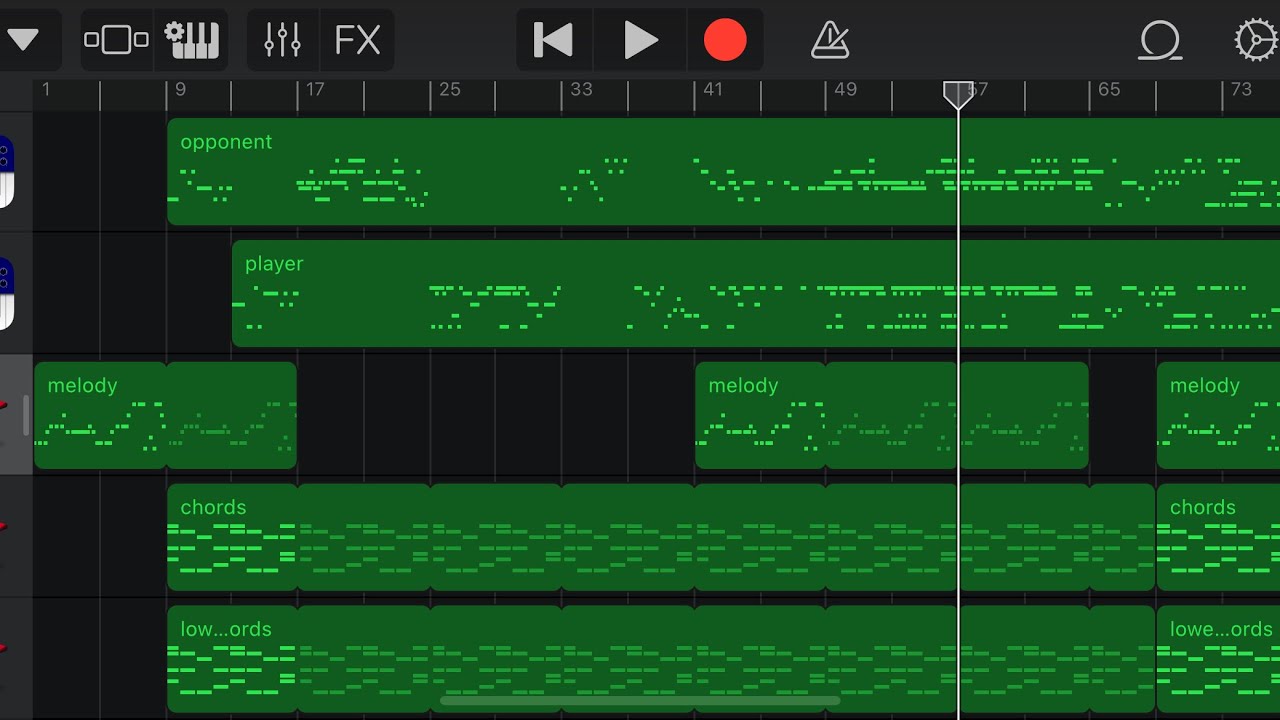 how to make chiptune music in garageband with only one instrument - YouTube