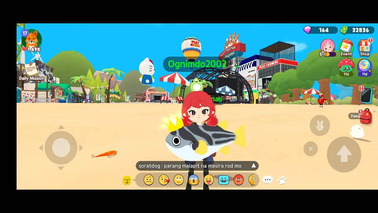 Play Together Fish (2024): Tiger Puffer (crowned) - YouTube