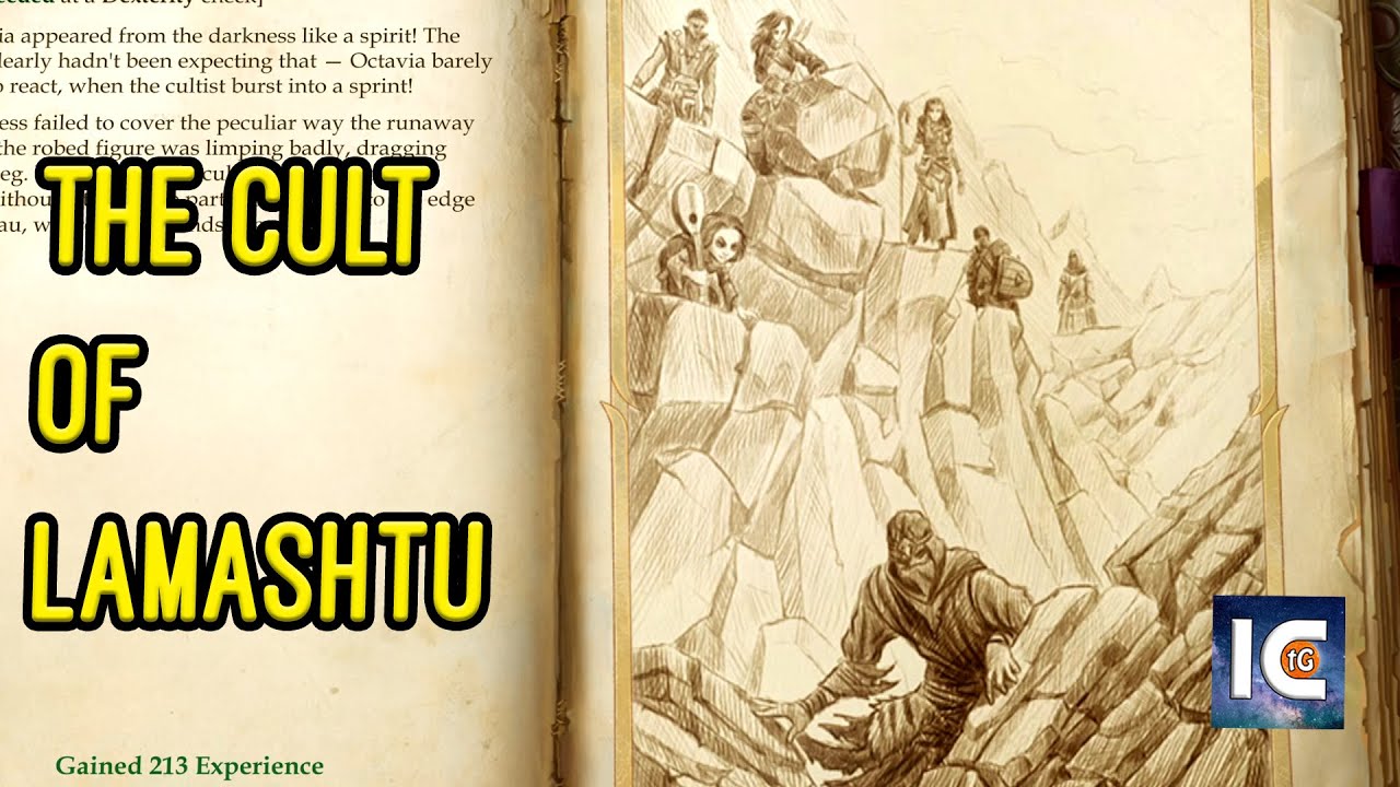 THE CULT OF LAMASHTU Pathfinder Kingmaker Part 113 Blind, First Play ...