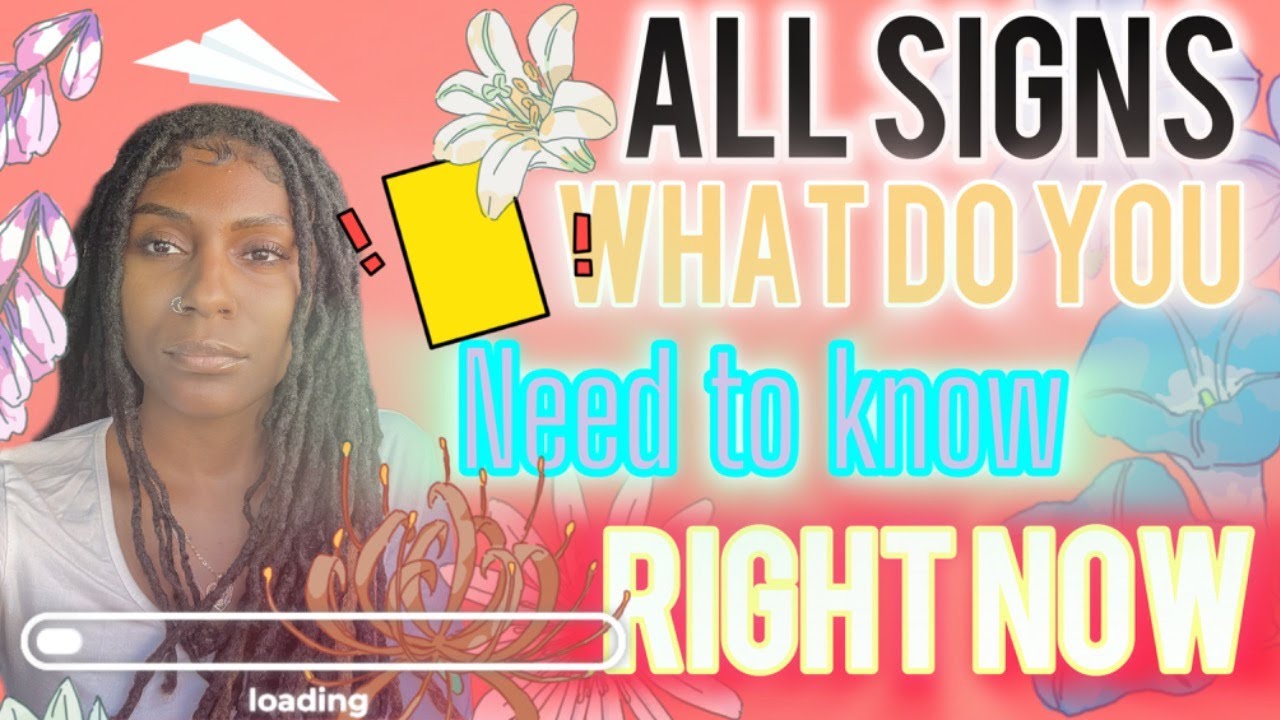 🪧ALL SIGNS🔮: What do you need to know… RIGHT NOW?👀 All zodiac signs ...