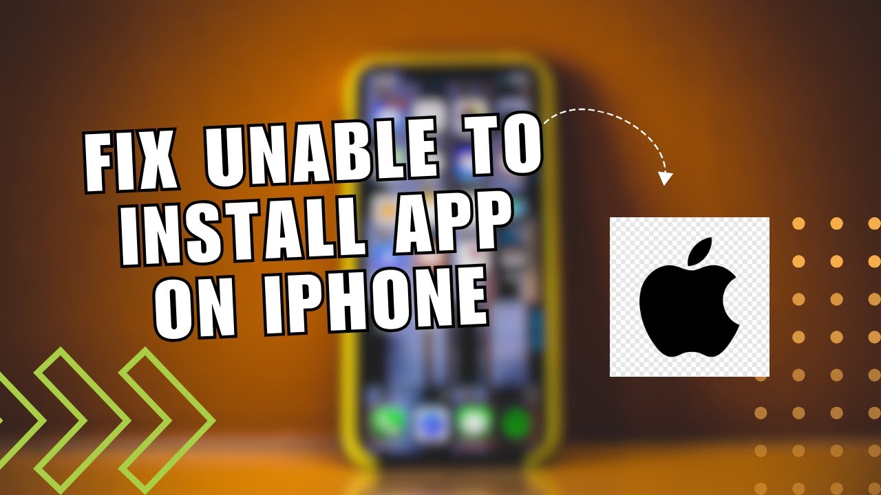 INSTANT: How To Fix Unable To Install App Please try again Later on ...