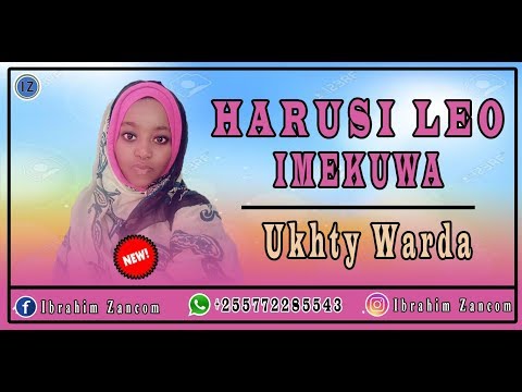 HUYU NDIE UKHTY WARDA AKIFANYA YAKE KWENYE SHUGHULI ZA HARUSI.