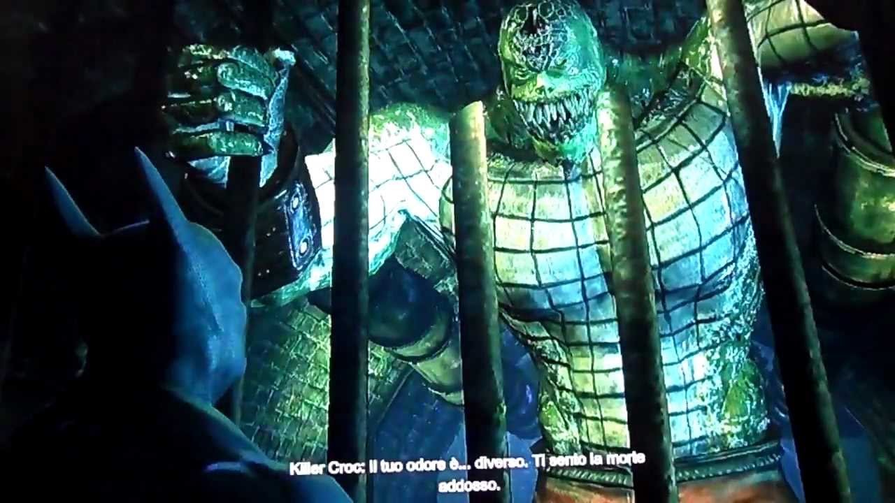 Batman Arkham City Killer Croc ITA - YouTube