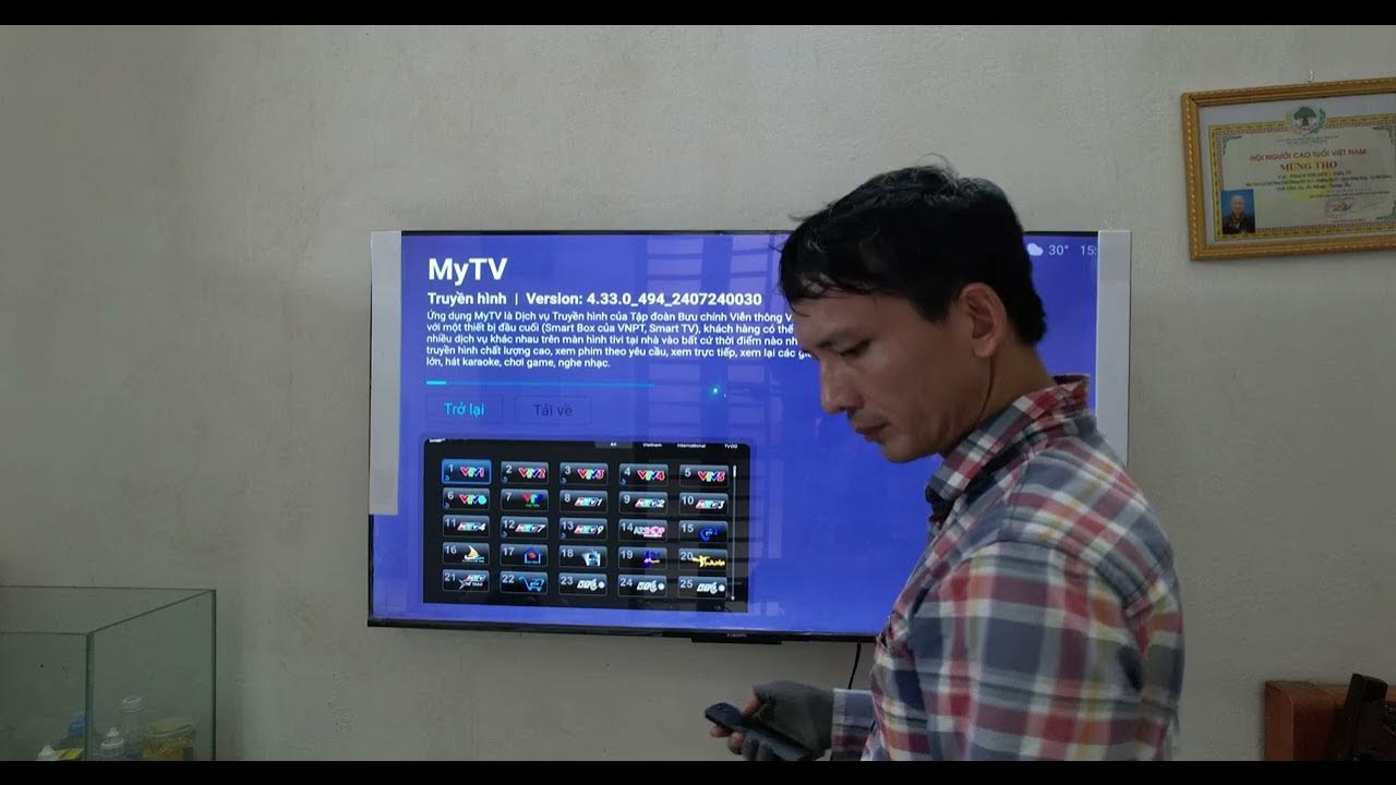 Giao và lắp tivi Xiaomi Model L55MA-AC, - YouTube