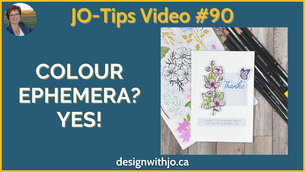 Colour Ephemera? Yes! | JO-Tips #90 - YouTube