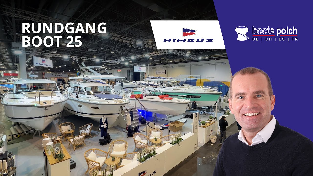 Standrundgang Nimbus Boot 2025 - YouTube