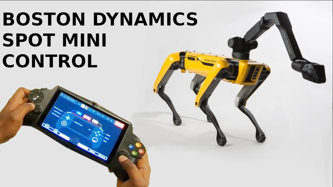 Controlling Boston Dynamics Spot Mini - YouTube