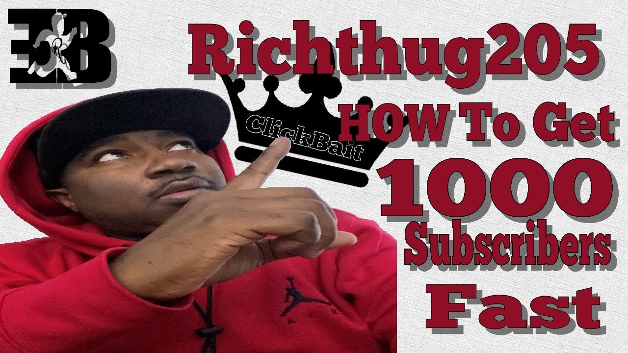 How To Get 1000 Subs Making Cool Clickbait Thumbnails with Paintshop ...