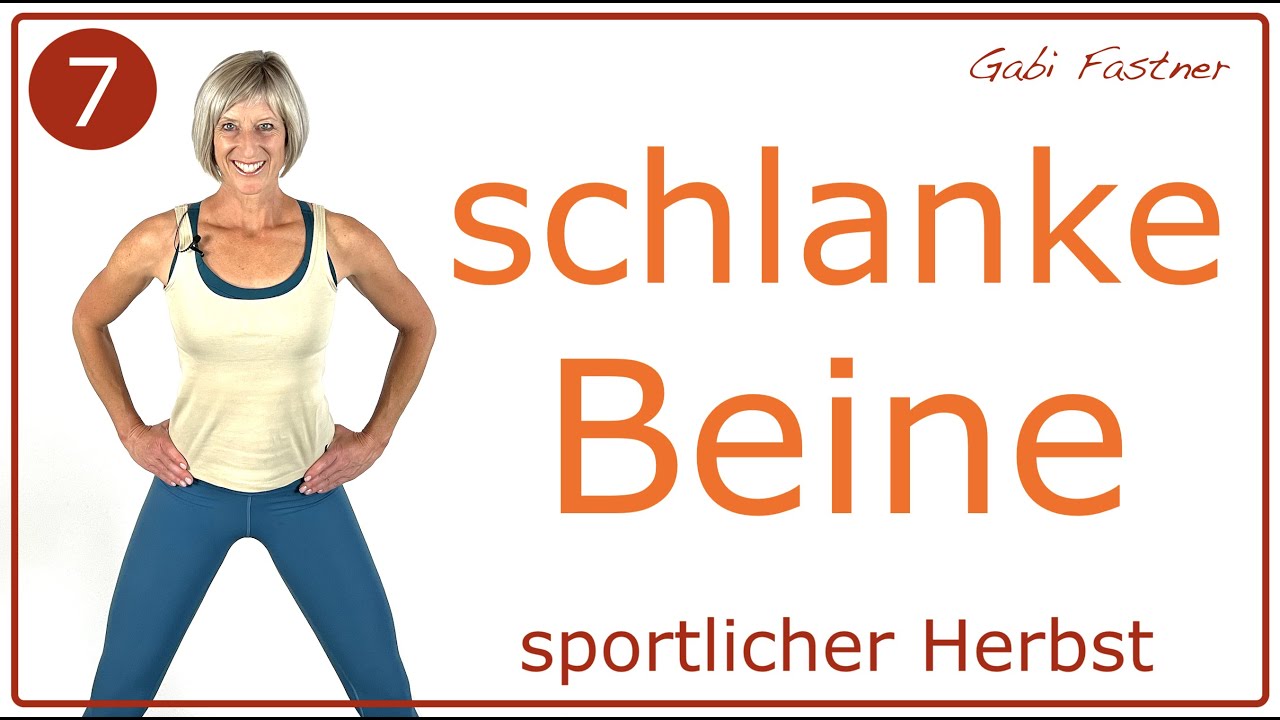 7/14🍁36 min. für straffe und schlanke Beine | ohne Geräte, für ...