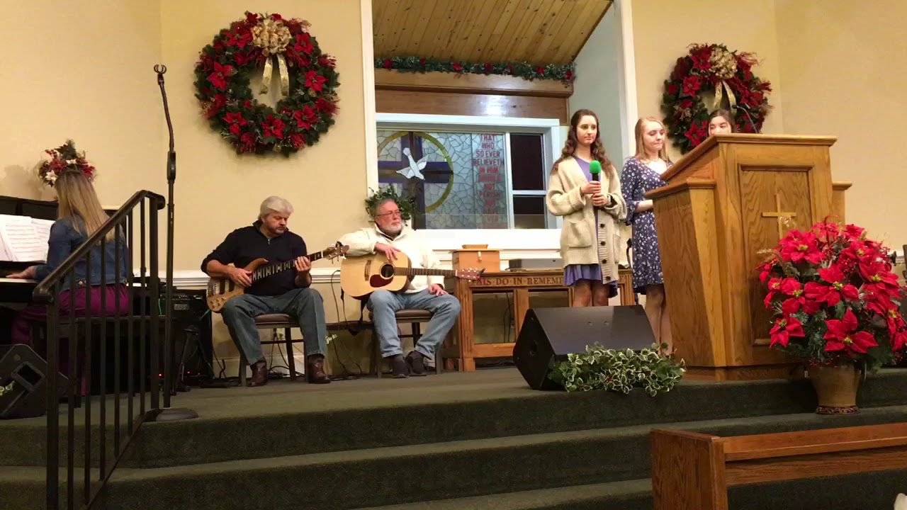 Allie Stover, Emily Riley, Courtney Robinson and Becky Stiver on Piano ...