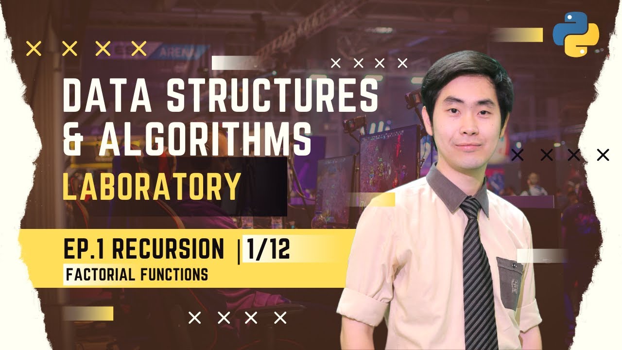 เรียน Python Data Structures And Algorithms ตะลุยโจทย์ Ep1 Recursion 112 Factorial Functions 6294