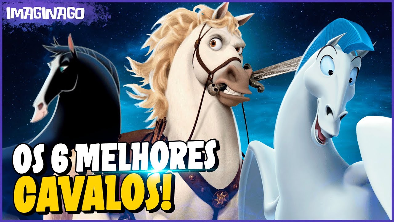 OS 6 CAVALOS MAIS INCRÍVEIS DA DISNEY! 🐴 - YouTube