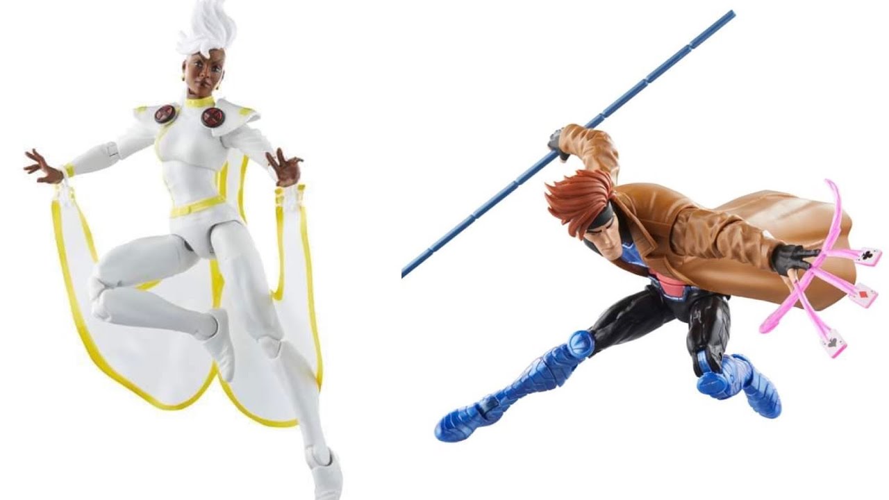 New marvel legends xmen 97 animated series gambit and Storm figures ...
