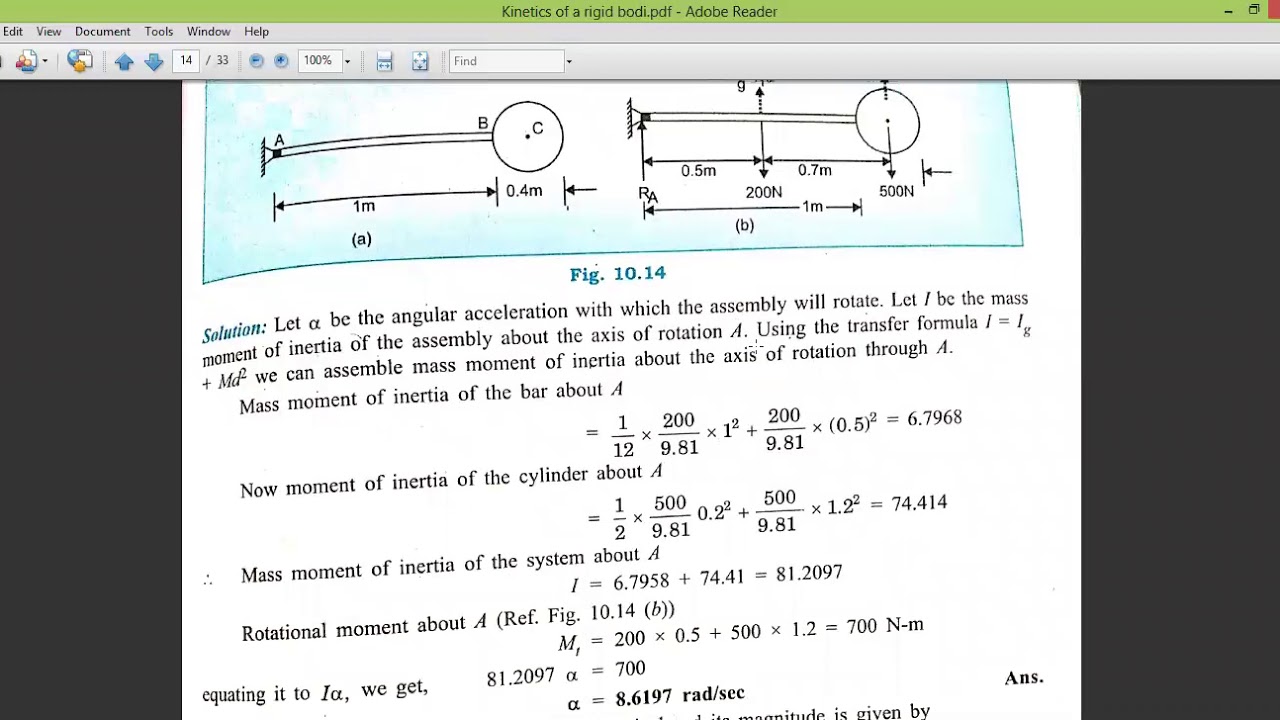 Kinetics 4 Work energy principle - YouTube
