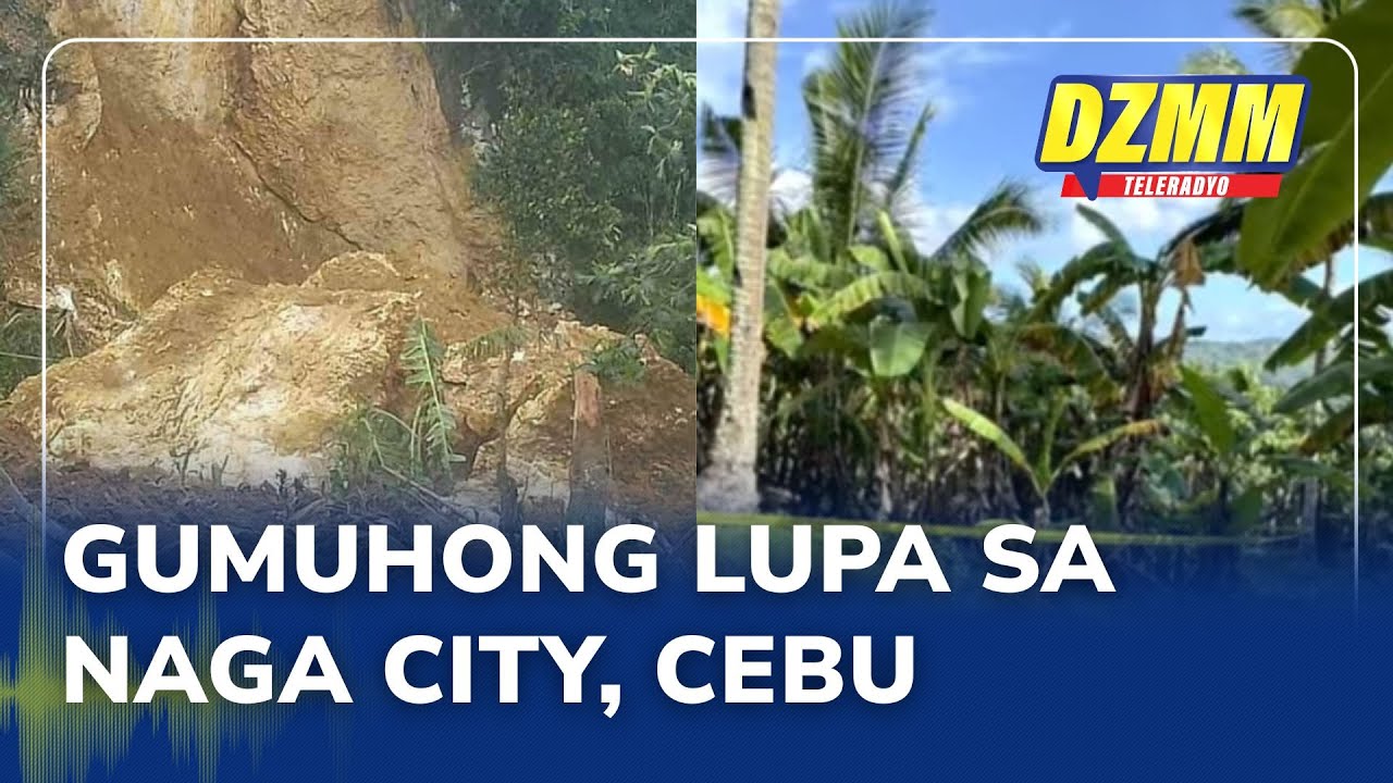6 injured in landslide in Naga City, Cebu | DZMM Teleradyo (10 November ...