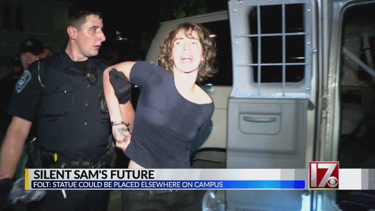 UNC's Folt: Silent Sam has place in history, not at 'front door' - YouTube