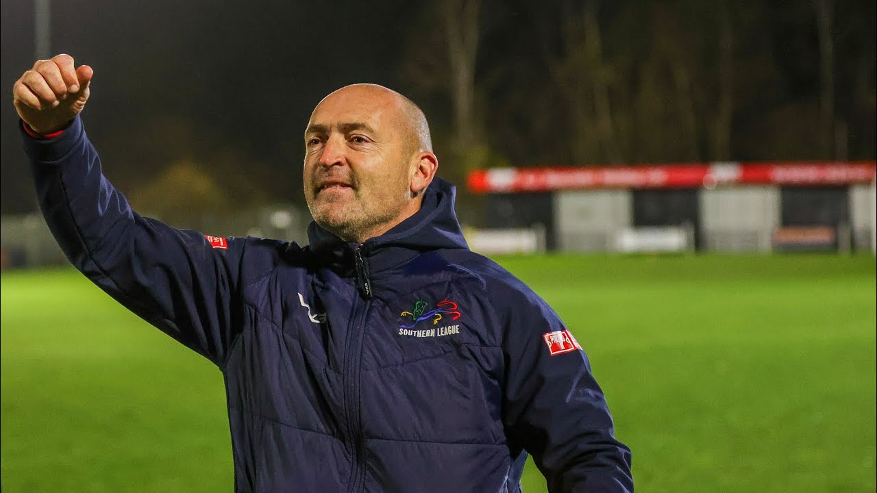 Adam Stevens post Alvechurch win. 6.12.2023 - YouTube