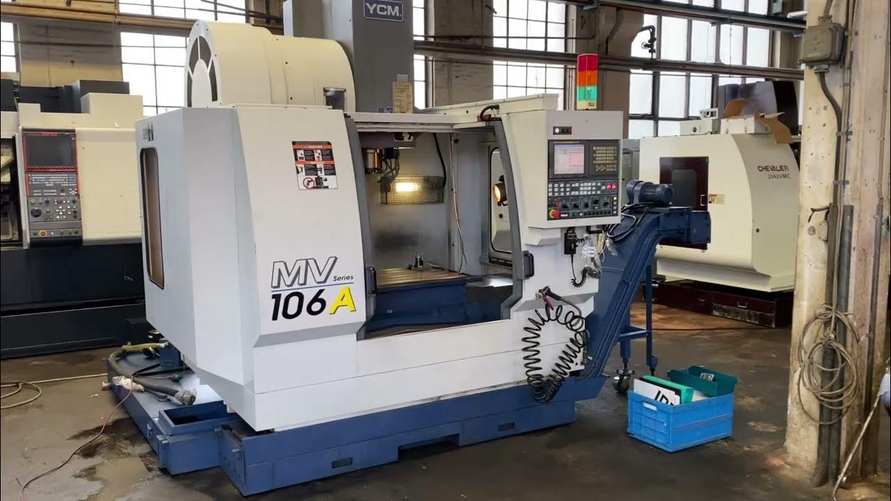 YCM MV106A - For sale at Dentool.dk - YouTube