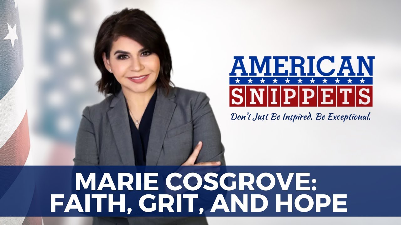 Marie Cosgrove: Faith, Grit, And Hope - YouTube