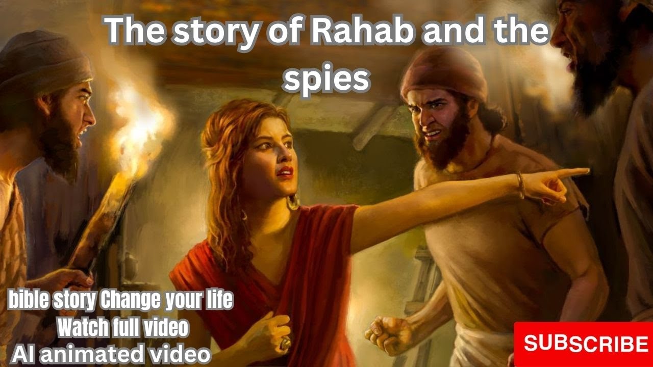 AI animated bible story Rahab and the spies for kids, - YouTube