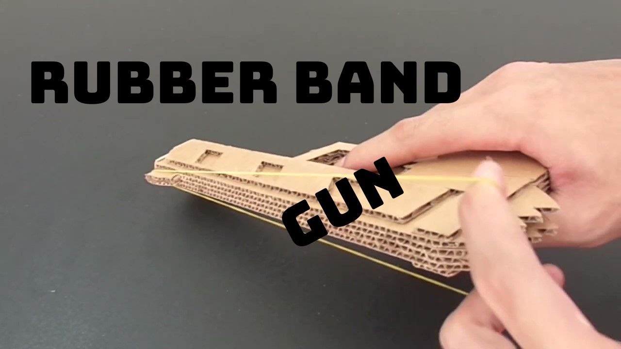 Rubber Bands How To Make Easy Glock 17 Rubber Band Gun Tutorial Ugears