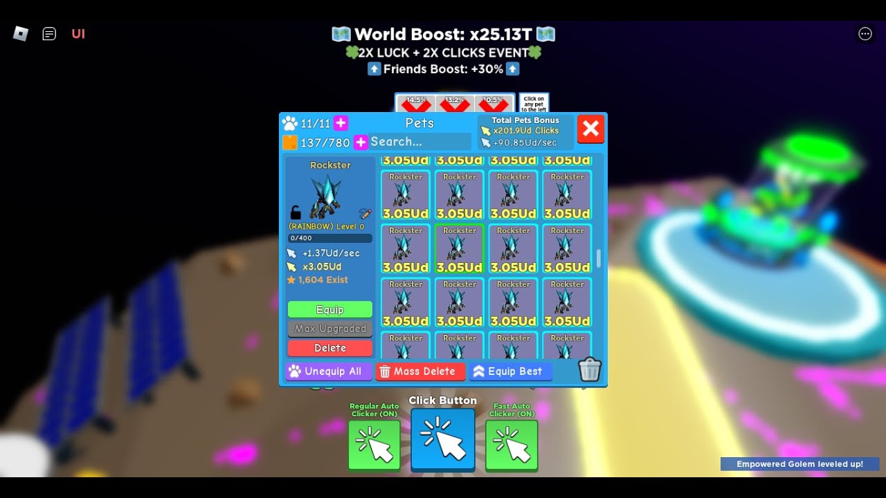 GRATIS, 50 RB ROCKSTER, Clicker Simulator. - YouTube