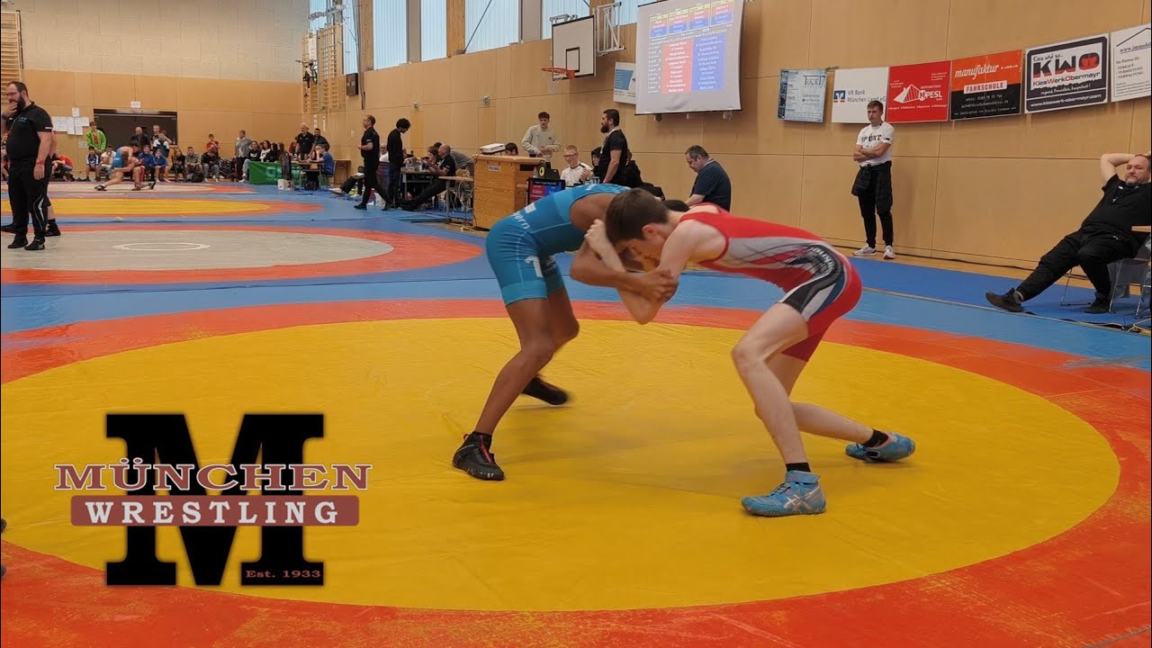 Wrestling Munich Kids Open 2024 (U14) 62kg | FS | BAKHATAROV vs ...