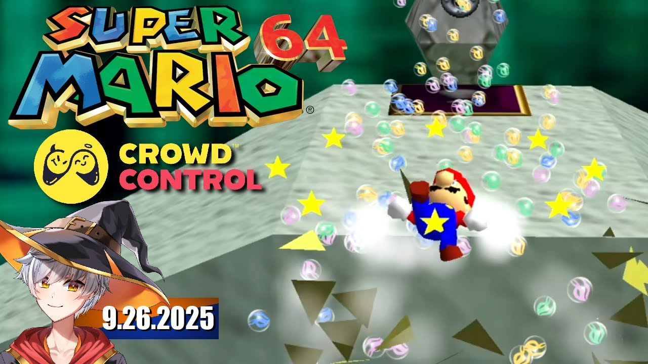 THE FLOOR IS MARBLES | Lobby Royale Super Mario 64 Crowd Control | 9.26 ...