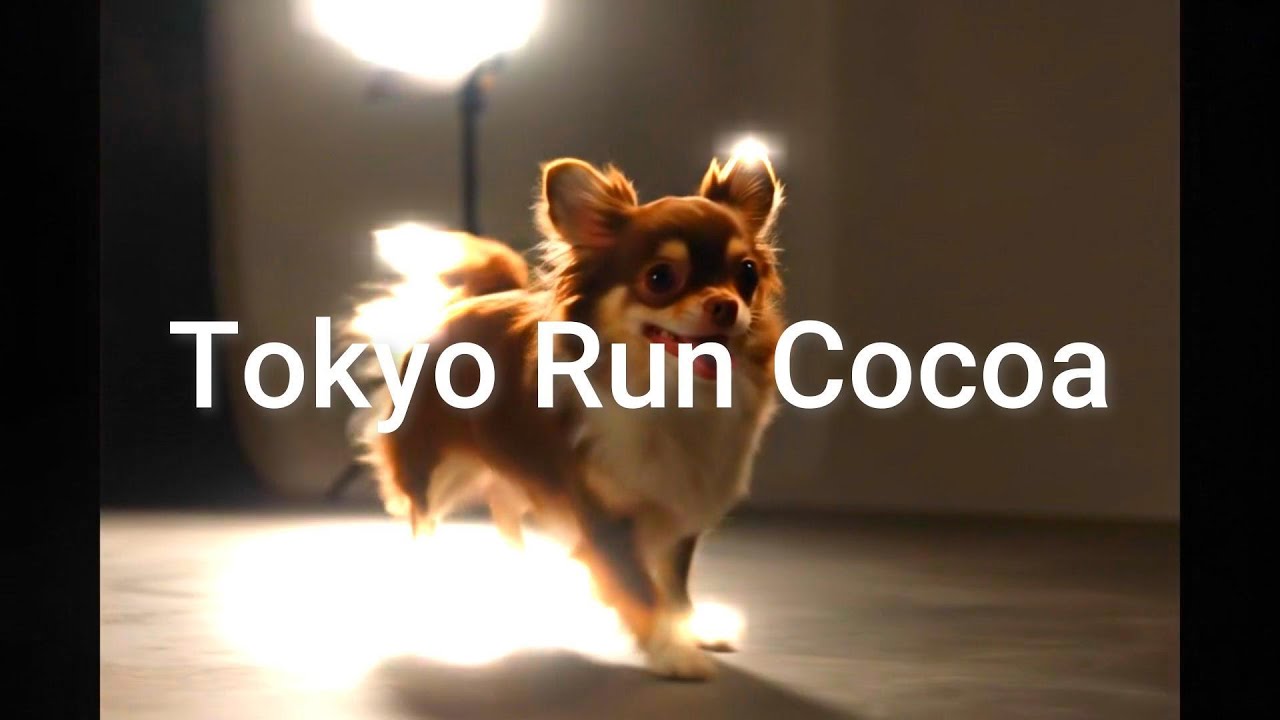 Tokyo Run Cocoa｜Official Promotion Video ｜ココアのチワワちゃんプロモーション動画 - YouTube