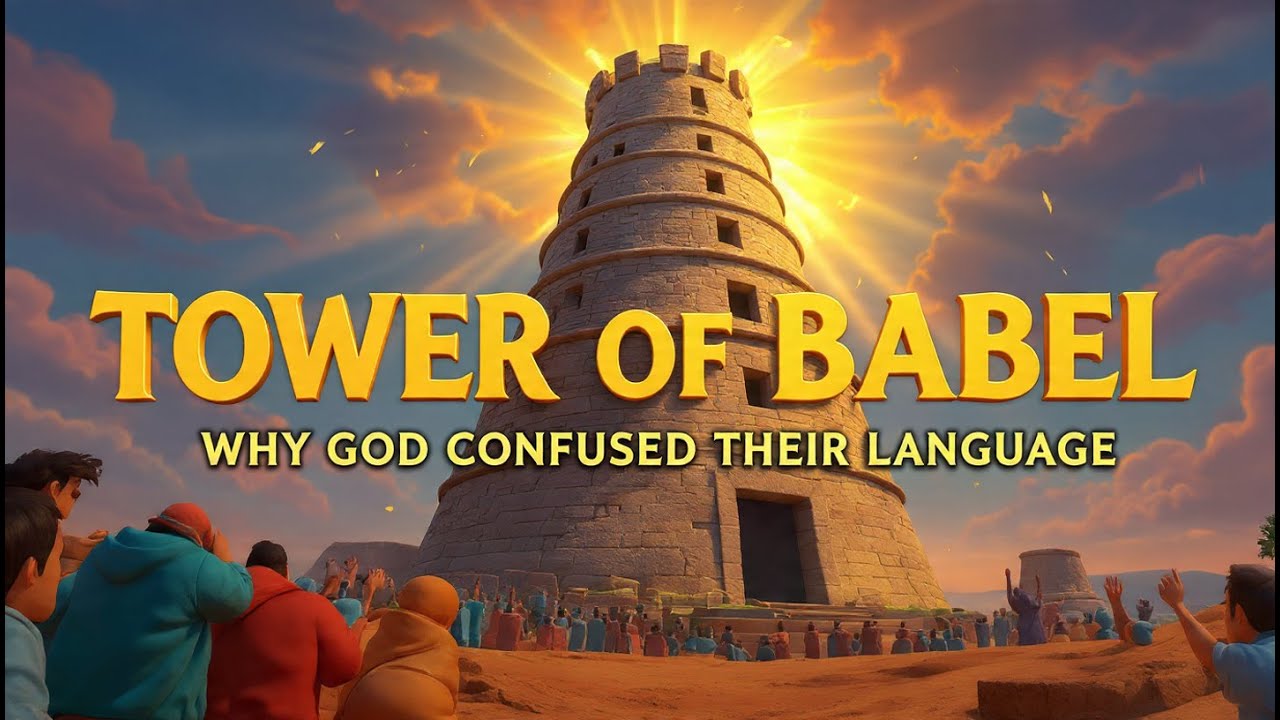 The Tower of Babel Why God Confused Their Language | Powerful Bible ...
