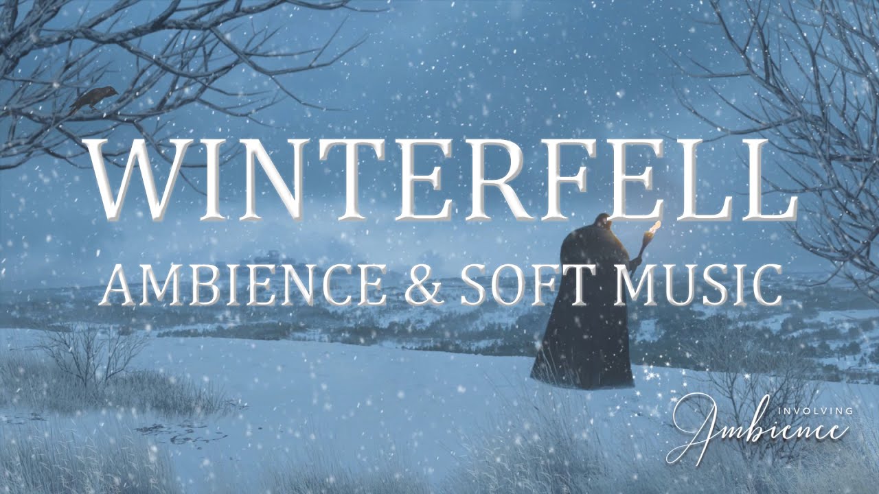 Northern Lands ASMR Ambience | Winter Ambience & Soft Music | Game of ...
