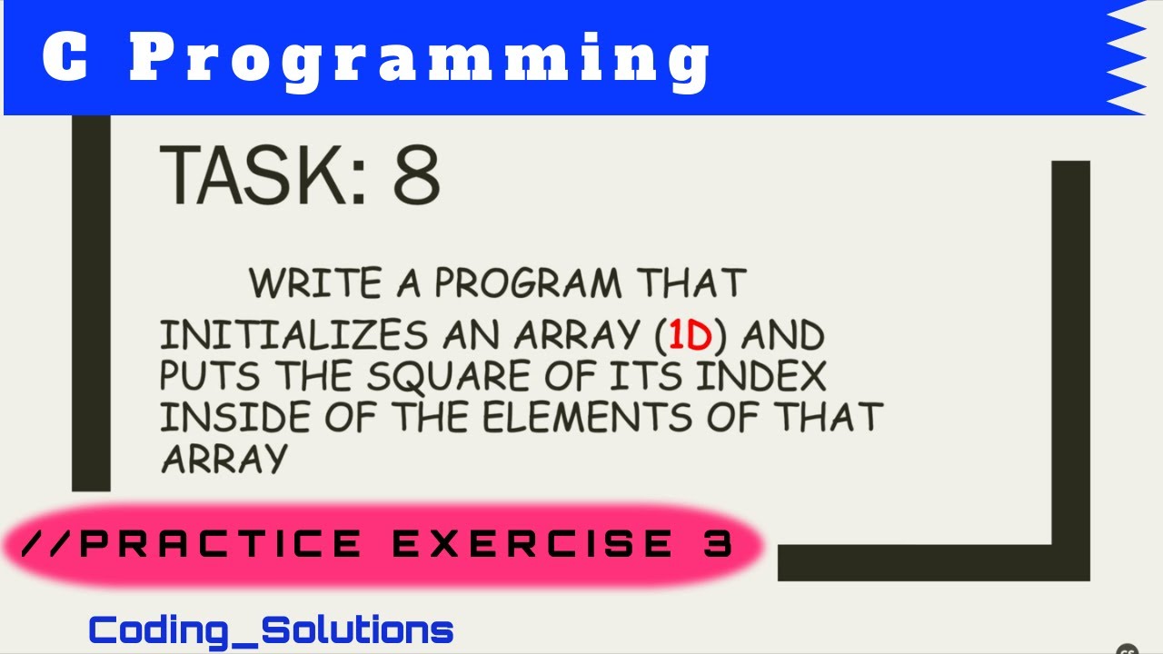 C Programming Tutorial | Practice Coding Skills with Step by Step ...