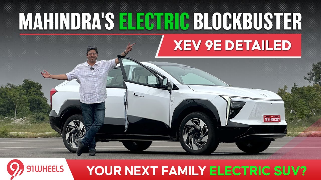 Meet the Mahindra XEV 9e Electric SUV || Your Next Family Electric SUV ...