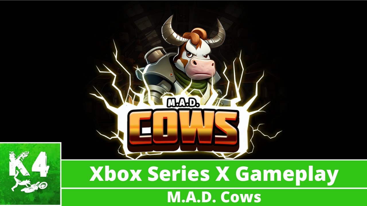 M.A.D. Cows - Gameplay on Xbox Series X - YouTube