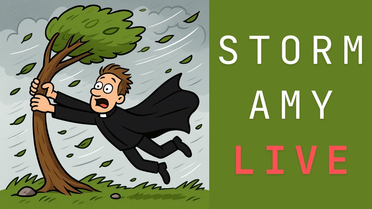 Isle of Man Vicar is live from Storm Amy - Castletown, Isle of Man ...