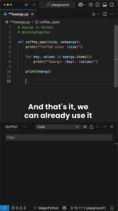 This Python Trick Makes Coffee Orders Way Easier! - YouTube