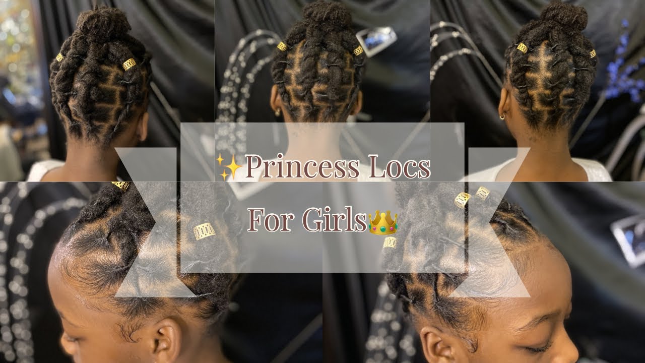 HOW TO| RETWISTING AND STYLING MY DAUGHTERS LOCS | Princess Locs ...
