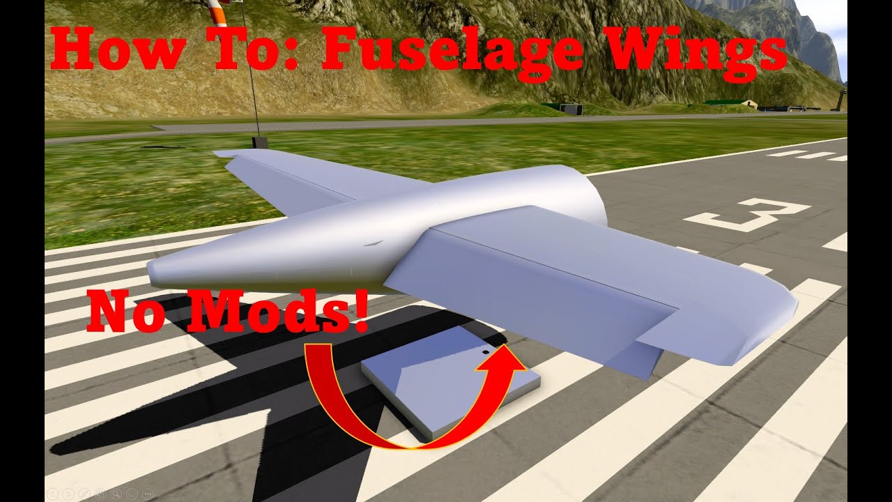 How To Make Custom Wings In SimplePlanes - YouTube