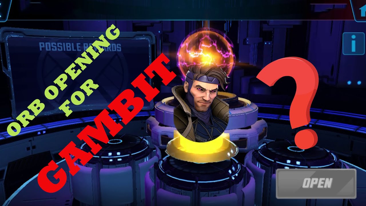 Orb Opening for Gambit/Marvel Stike Force-MSF - YouTube