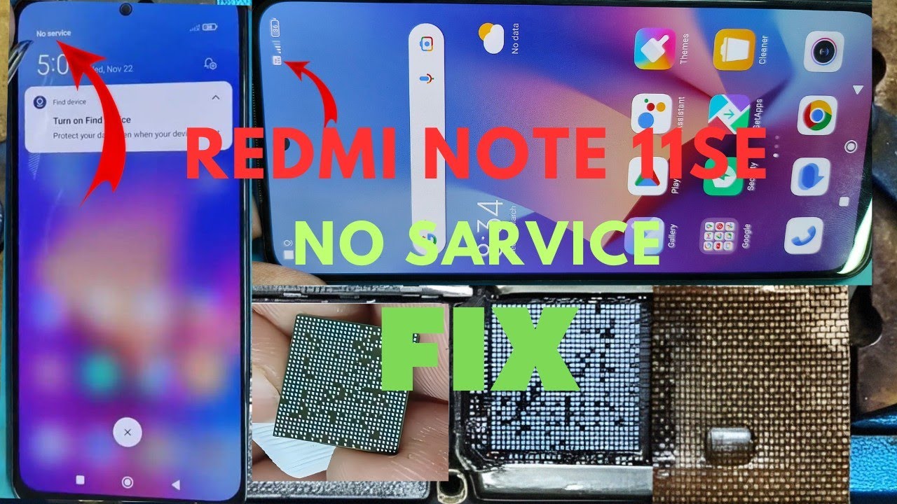 Redmi Note 11 Se No Service | Redmi Note 10 No Service Solution | Redmi ...